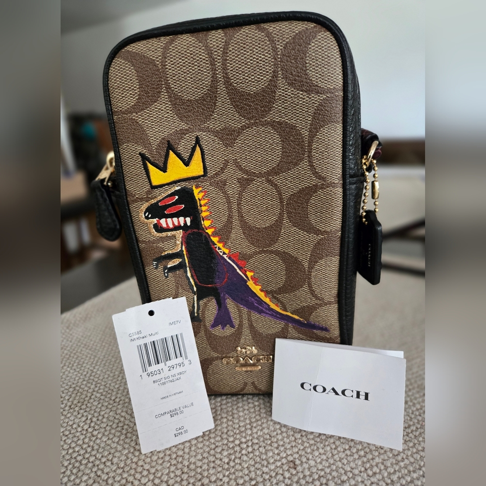 Coach X Jean Michael Basquiat Crossbody Bag - Gem
